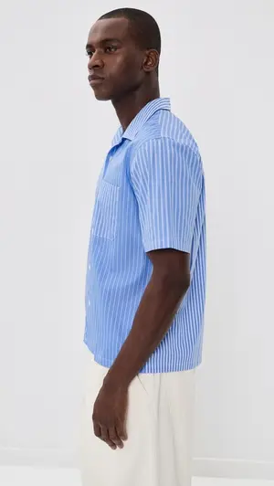 Rag & Bone Avery Poplin Shirt - Blmst