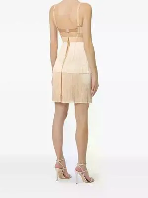 Elisabetta Franchi Fringe-trimmed Mini Dress