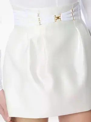 Elisabetta Franchi Elastic-strap Mini Skirt