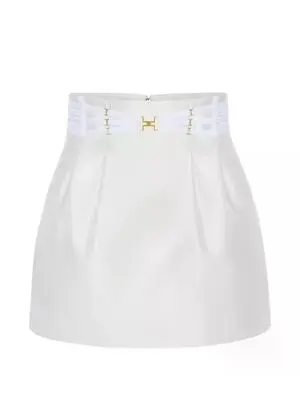 Elisabetta Franchi Elastic-strap Mini Skirt