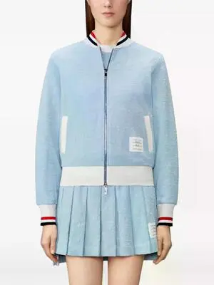 Thom Browne Rwb-stripe Bomber Jacket