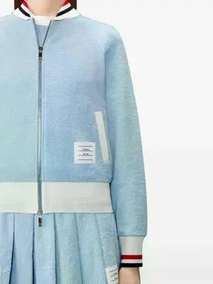Thom Browne Rwb-stripe Bomber Jacket