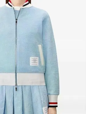 Thom Browne Rwb-stripe Bomber Jacket