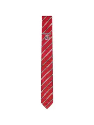 Thom Browne Diagonal Stripe Neck Tie - Red