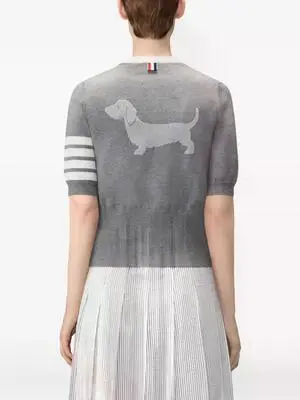 Thom Browne Hector Intarsia T-shirt