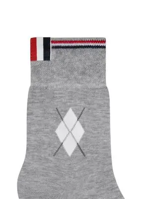 Thom Browne Argyle Pattern Socks