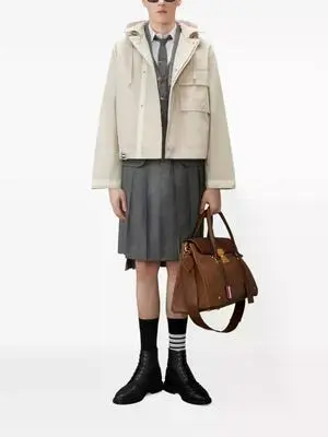 Thom Browne Hooded Chest-pocket Jacket