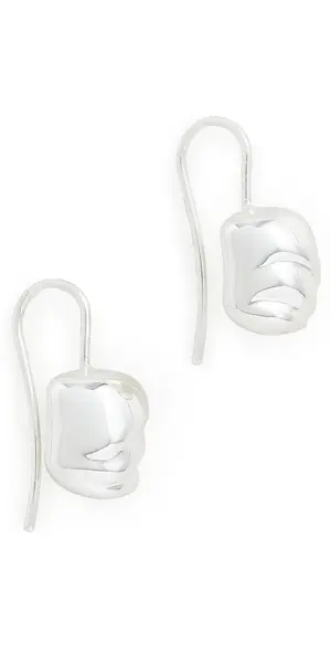 Jenny Bird Rue Drop Earrings - Silver