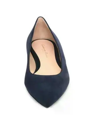 GIANVITO ROSSI Pointed-toe Ballet Flats