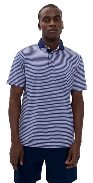 Greyson Winoka Striped Polo