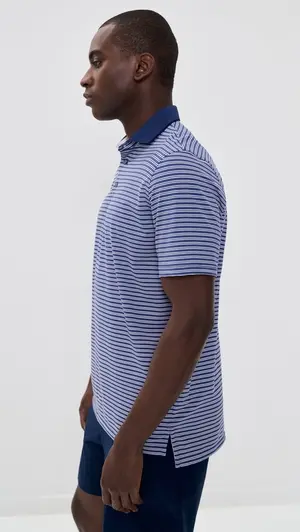 Greyson Winoka Striped Polo