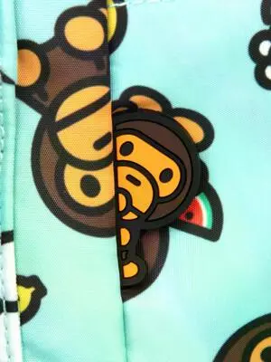 A BATHING APE Baby Milo Graphic Print Backpack
