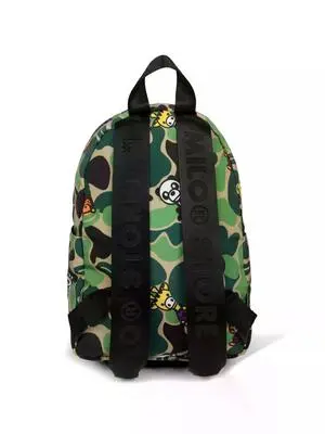 A BATHING APE Baby Milo Graphic Print Backpack