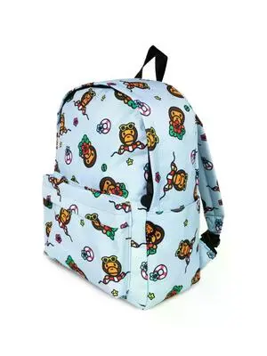 A BATHING APE Baby Milo Graphic Print Backpack