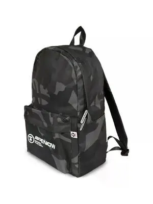 AAPE BY *A BATHING APE Camo Logo Backpack