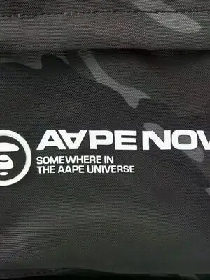 AAPE BY *A BATHING APE Camo Logo Backpack