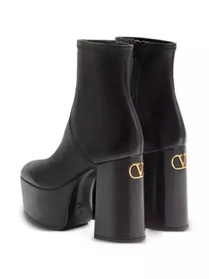 Valentino Garavani Fawcette Platform Ankle Boots