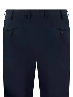 SLOWEAR Pressed-crease Straight-leg Trousers