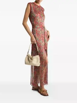 Etro Paisley-print Fringed Maxi Dress