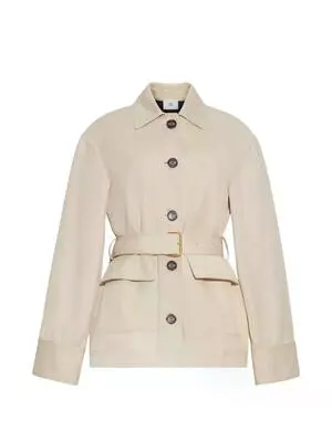 Adam Lippes Belted Military Jacket