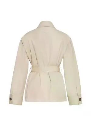 Adam Lippes Belted Military Jacket