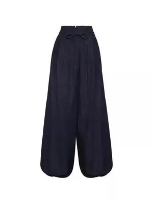 Adam Lippes Kaito Wide-leg Jeans - Blue
