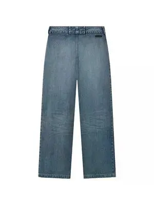 Fear Of God Washed-effect Whiskered Jeans