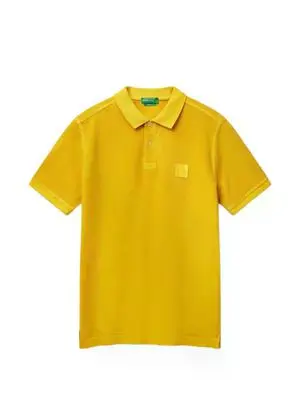 BENETTON Logo-patch Polo Shirt