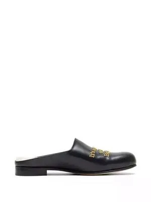 Undercover Embellished Leather Mules