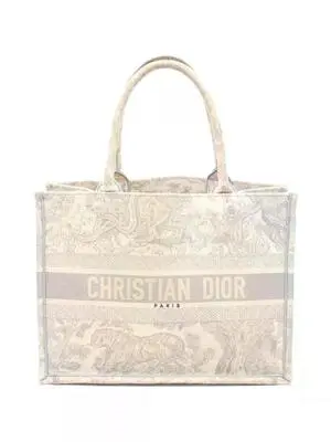Dior 2000s Animal Print Book Tote