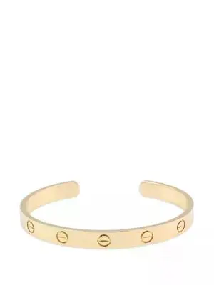 Cartier 18k Gold Love Open Bangle - Yellow