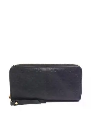 LOUIS VUITTON 2021s Zippy Monogram-pattern Wallet - Black
