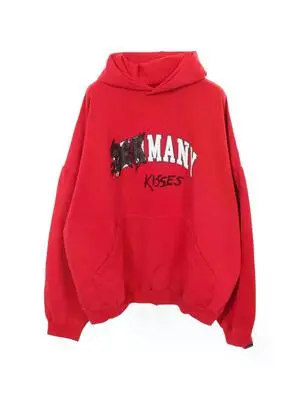 Balenciaga Many Kisses Hoodie - Red
