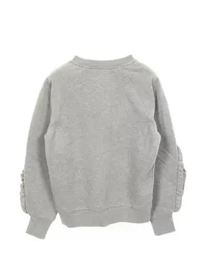 Burberry Ruffled Sweatshirt