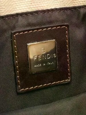 Fendi Zucca Mamma Shoulder Bag