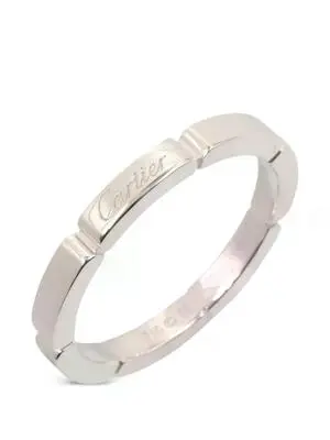 Cartier Maillon Panthère Ring In 18k White Gold