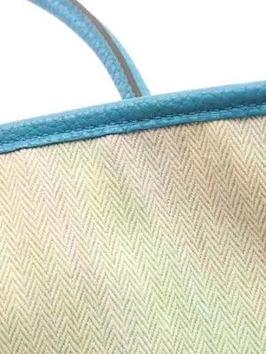 Hermès Garden Party Pm Leather Tote Bag - Blue