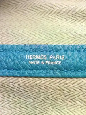 Hermès Garden Party Pm Leather Tote Bag