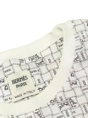 Hermès Bolduc Check T-shirt