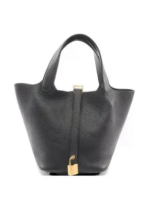 Hermès Picotin Lock Tote Bag - Black
