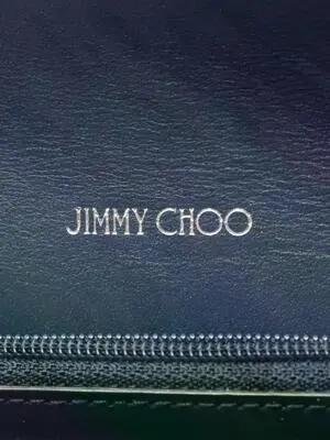 JIMMY CHOO 2010s Milla Lace Chain Wallet