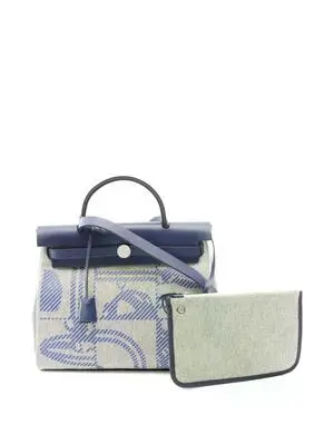 Hermès 2021 Pm Herbag Brides De Gala Tote Bag - Grey