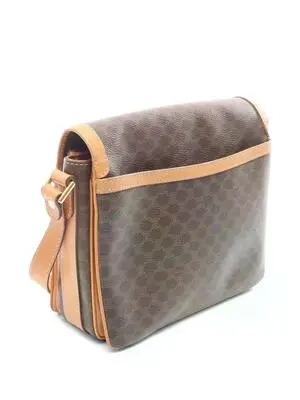 Celine Macadam Crossbody Bag - Brown