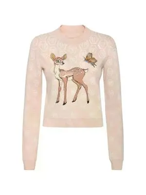 Philipp Plein Roundneck Pullover With Fairy Monogram
