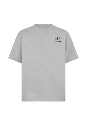 PLEIN SPORT Piqué T-shirt - Grey