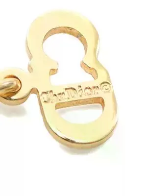 Dior Logo-detail Circle Necklace