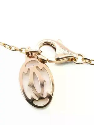 Cartier 18k Rose Gold Diamond Heart Necklace