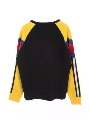 Gucci Gg Logo Patch Cotton Sweatshirt