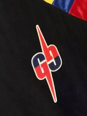 Gucci Gg Logo Patch Cotton Sweatshirt