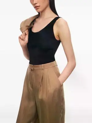 12 STOREEZ Lattice Ribbed Tank Top
